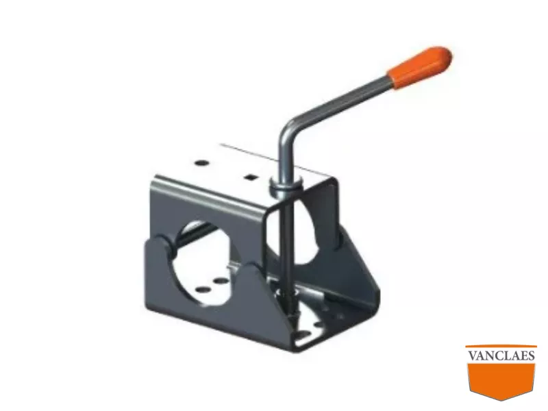 Jockey wheel clamp braked trailer 60 mm - Jocking wheel - Vanclaes Boat ...