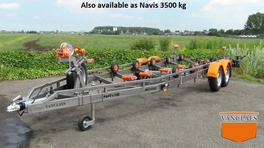Navis 3500 -13"- 750 geremd 3 as - Sloepen & Tenders - Vanclaes BV