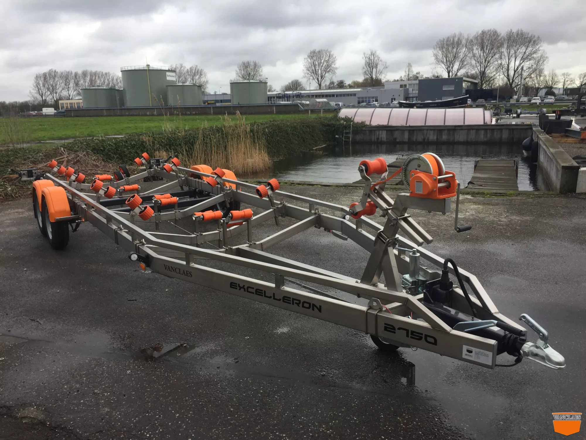 Rib Marine 3000 -14"- 750 braked 2 axle - RIB Boats - Vanclaes BV